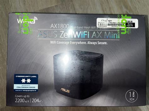 Asus XD ZenWiFi AX Mini Mesh WiFi System Pack Computers Tech Parts Accessories