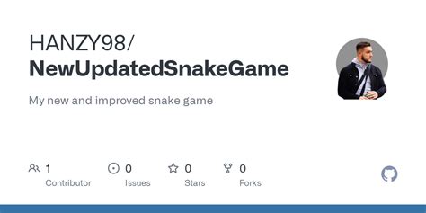 GitHub HANZY NewUpdatedSnakeGame My New And Improved Snake Game