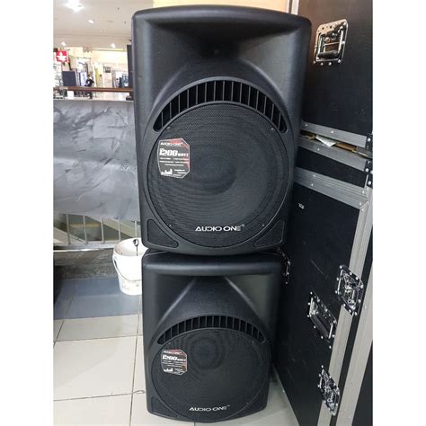 Jual SPEAKER PANGGUNG SET BOX M AUDIO ONE Speaker FIBER AKTIF Bluetooth IN Speaker