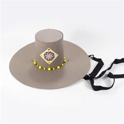 전통 양반 갓 만들기 키트 세트 꾸미기