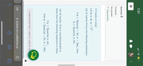 Solved B 6 Marks Give A Counterexample To Show That The Chegg Com