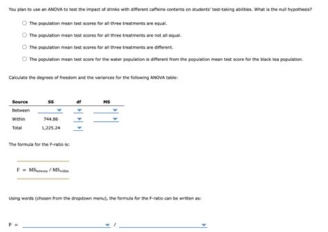 Solved 7 Hypothesis Testing With Anova Opinions About