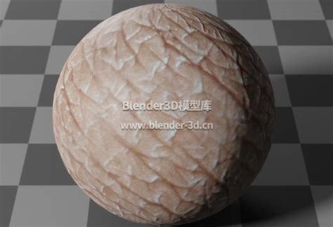 干燥皮肤贴图 Blender材质球纹理贴图模型下载 Blender3d模型库