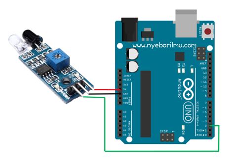 Cara Mengakses Module Sensor Line Proximity Menggunakan Arduino