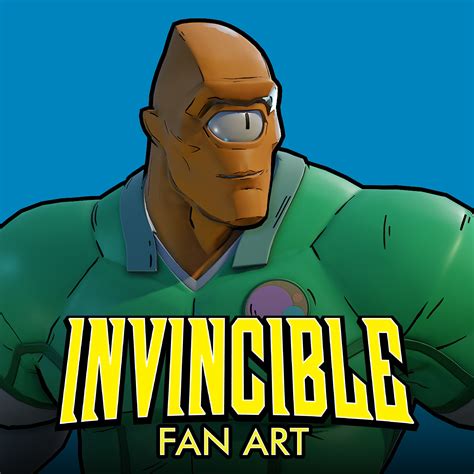 Artstation Allen The Alien Invincible Fan Art