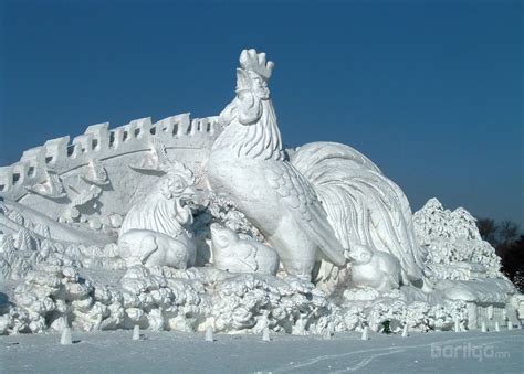 Хятад улсын томоохон бүтээн байгуулалт мөсөн хот сүндэрлэлээ