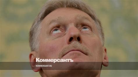 Песков назвал рабочим процессом критику Путиным правительства Коммерсантъ