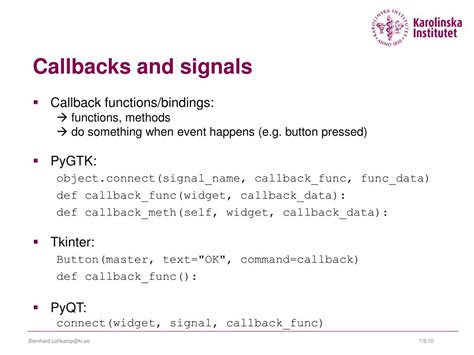Ppt Gui Design With Python Examples From Crystallography Powerpoint