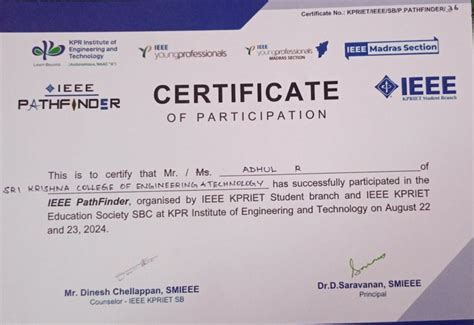 Adhul R On Linkedin Ieeepathfinder Techinnovation