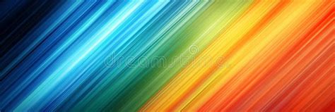 Spectrum Of Colorful Diagonal Lines Merging Seamlessly Abstract