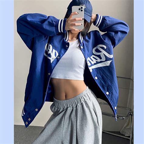 트레져 야구점퍼 방송댄스의상 댄스복 공연복 무대의상 아웃터 댄서 스우파 에이블리