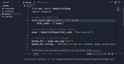 How To Modify Html Using Beautifulsoup