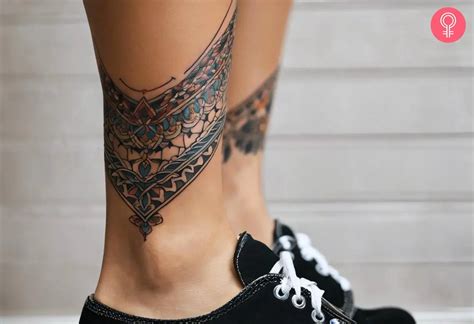 8 Unique And Simple Leg Band Tattoo Ideas With Meaning