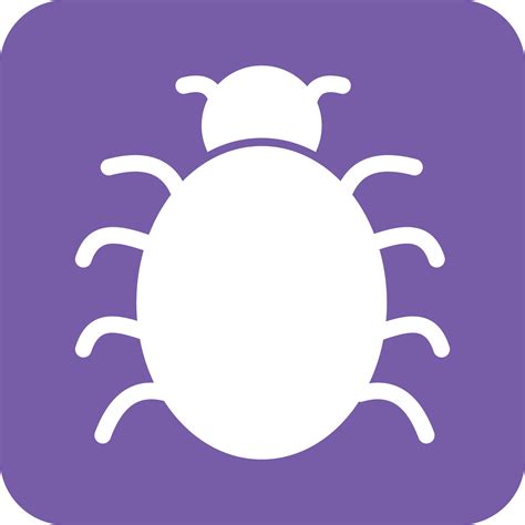 Bug Fixing Glyph Round Background Icon 13386318 Vector Art At Vecteezy