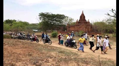 ပုဂံမြို့က စစ်အာဏာရှင်ဆန့်ကျင်ရေးလူထုလှုပ်ရှားမှု