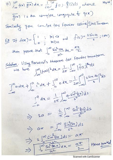 Solution Convolution Theorem Engineering Math Studypool Solution Convolution Theorem Engineering Math Studypool