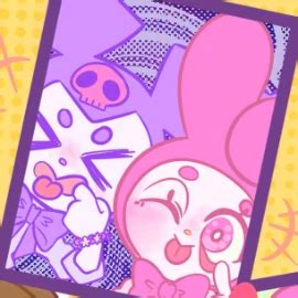 Kuromi And My Melody Redraw By Maximumnightmare On Newgrounds