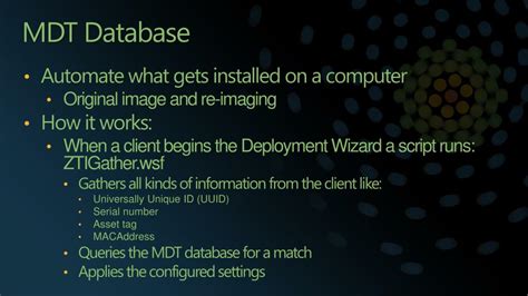 Ppt Windows Deployment Service Wds Vs Microsoft Deployment Toolkit 2012 Mdt Choose The