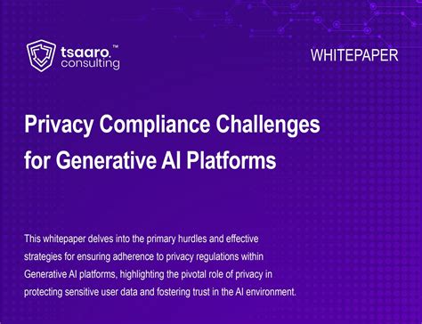 Generative Ai And Data Privacy Navigating The Intersection
