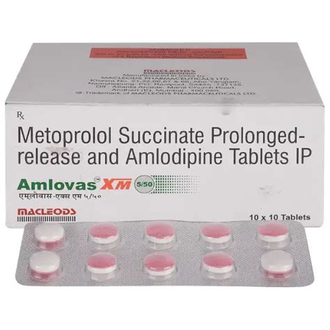 Amlovas Xm 550 Tablet View Usage Side Effects Price And Subtitute