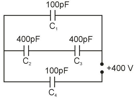 The Equivalent Capacitance For The Network Shown In The Figure Is