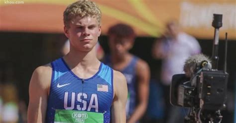 Matthew Boling 100m Teen Nicknamed White Lightning Runs 100 Meter