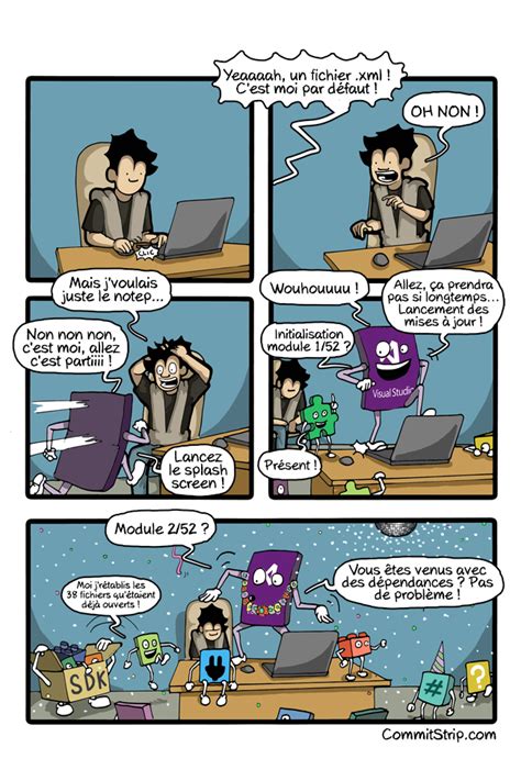 The Unexpected Default Program Commitstrip