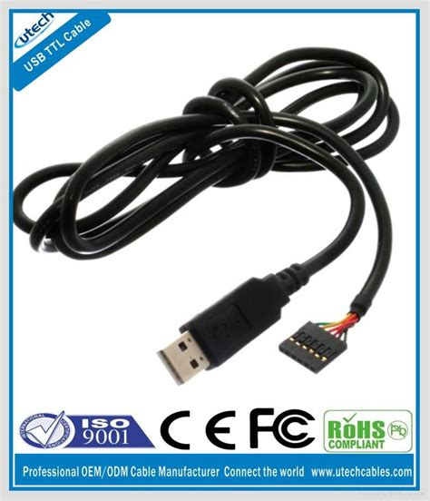 Ftdi Usb Ttl Cable Yt Ttl01 Utech China Manufacturer Computer Cable Computer