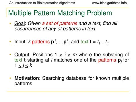 Combinatorial Pattern Matching Ppt Download