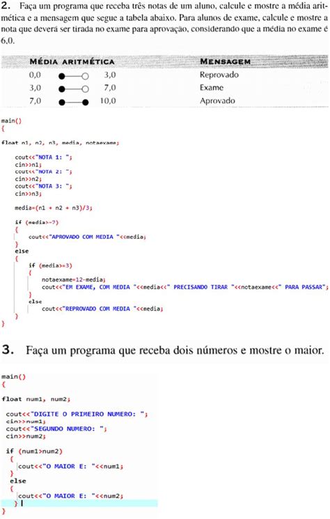 Resolução de Exercícios de algoritmos Unidade Algoritmos