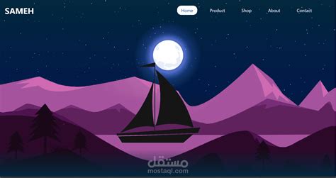 Project Html Css And Javascript مستقل