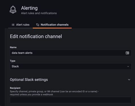 Legacy Alerting Executing Migration Failed Recipient Must Be