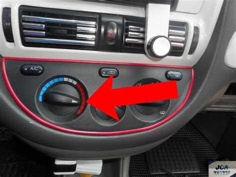 뉴스포티지 히터코어청소 콤푸레셔교체 매그너스 히터박스 방향전환이 안돼요 개폐기 레조 공조기 스위치 찬바람 케이블 수리 네이버 블로그