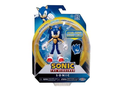 Brinquedo Boneco Sega Sonic Articulado De 10 Cm Fun F00662 Com O Melhor