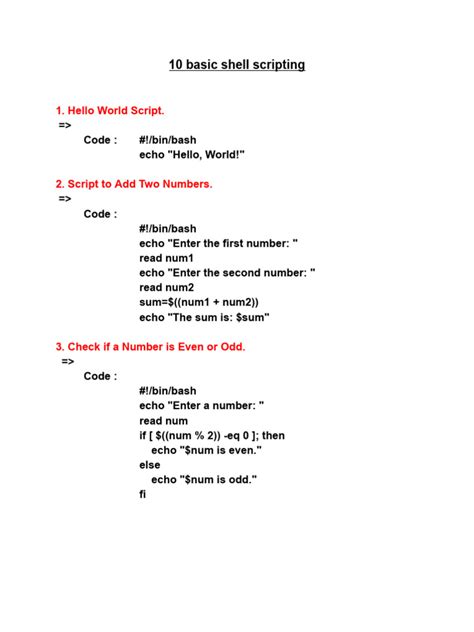shell scripting pdf computer programming software