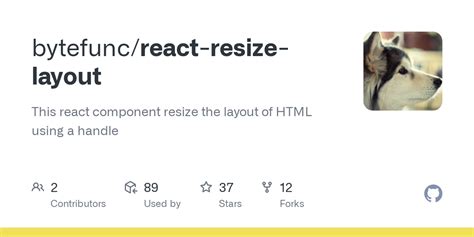Github Bytefuncreact Resize Layout This React Component Resize The