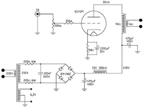 Tube Amplifier Schematics