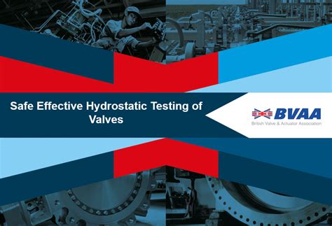 On Site Hydrostatic Testing Course BVAA