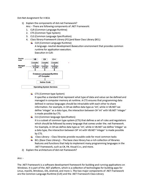 project work 1 pdf framework c sharp programming language