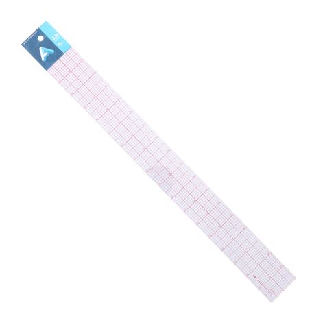 Ruler Grid 8ths 2x18 In 082435270487