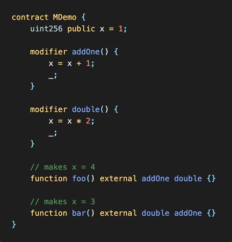 Rareskills On Linkedin In Solidity Modifiers Are Executed From Left