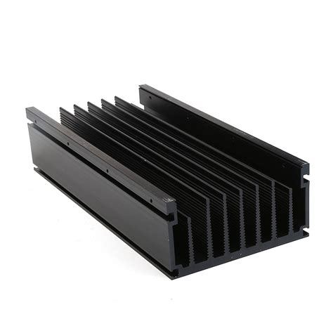 Aluminium Extrusion Profile Relay Heat Sink With Black Anodizing Heat Sink And Aluminnum Profile