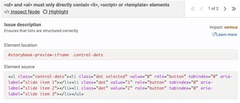 accessibility issue aria role button is not allowed for given element · issue 504 · leandrowd