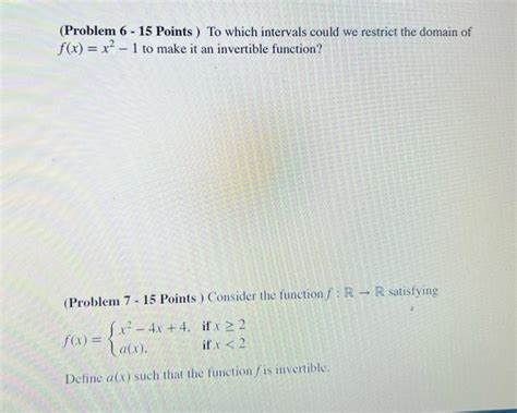 solved problem 1 15 points show that each function is