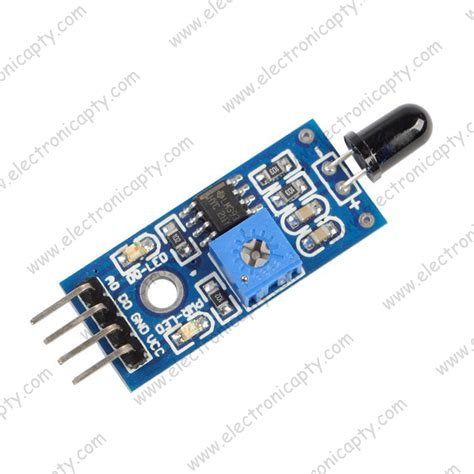 Modulos Y Sensores Modulo Sensor Detector De Flama Infrarrojo Lm393