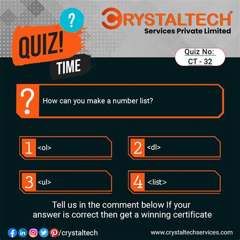 Crystaltech Services Private Limited On Linkedin Quiz Quiztime
