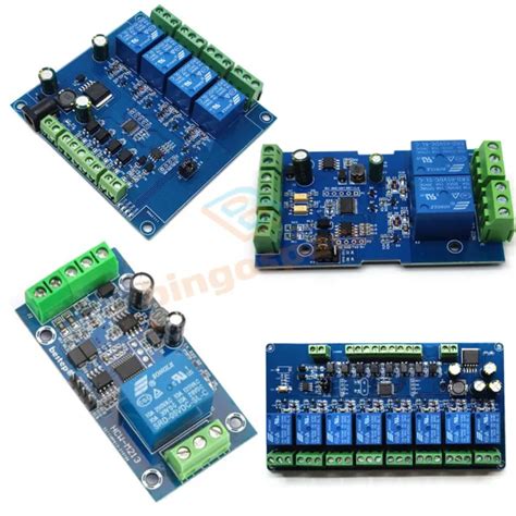 V MODBUS RTU Channel Relay Module Switch Input Output RS TTL UART EUR