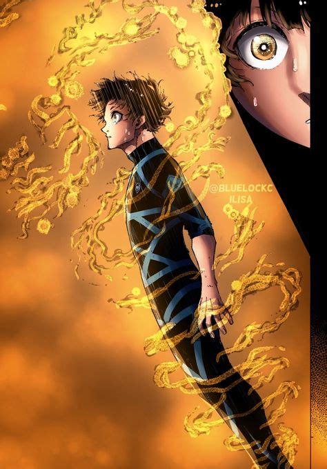 Bachira Meguru Manga Panels Colored