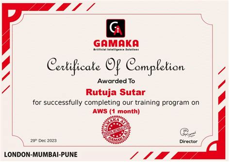 Rutuja Sutar On Linkedin Aws Certification Cloudcomputing