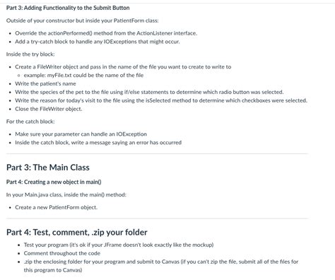 Solved Part 1 Set Up The Program 1 Clear Your Workspace In